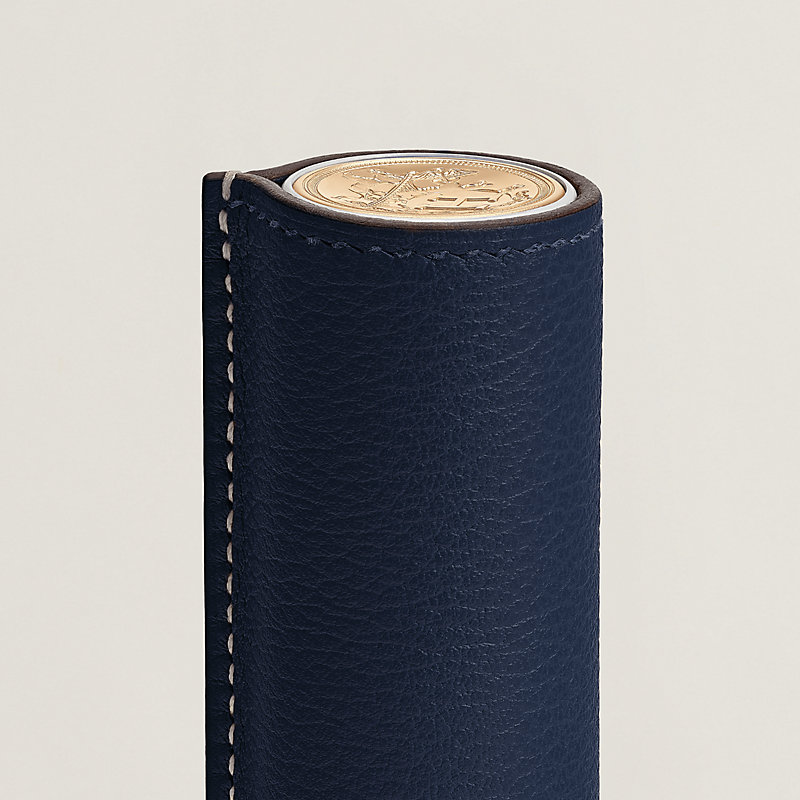 Lipstick case, Bleu Nuit | Hermès USA Lipstick case, Bleu Nuit | Hermès USA