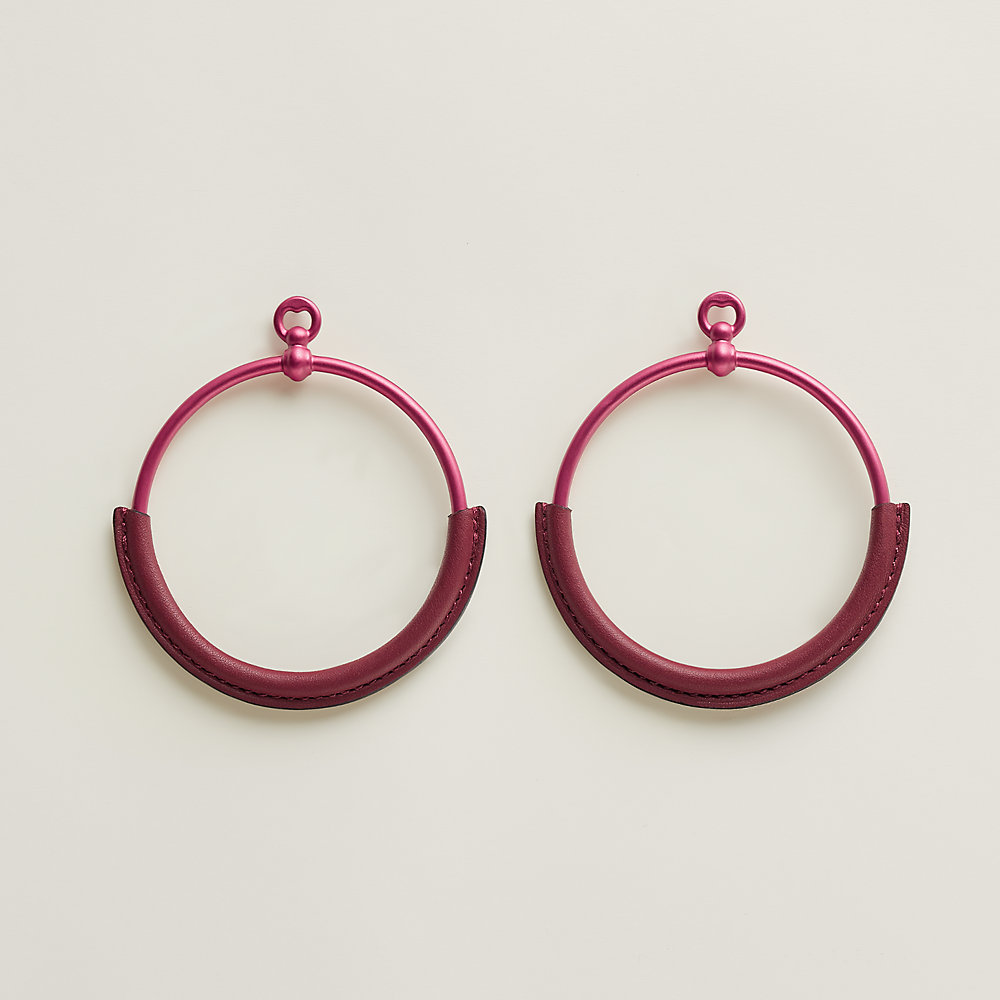 Loop earrings, large model | Hermès Singapore