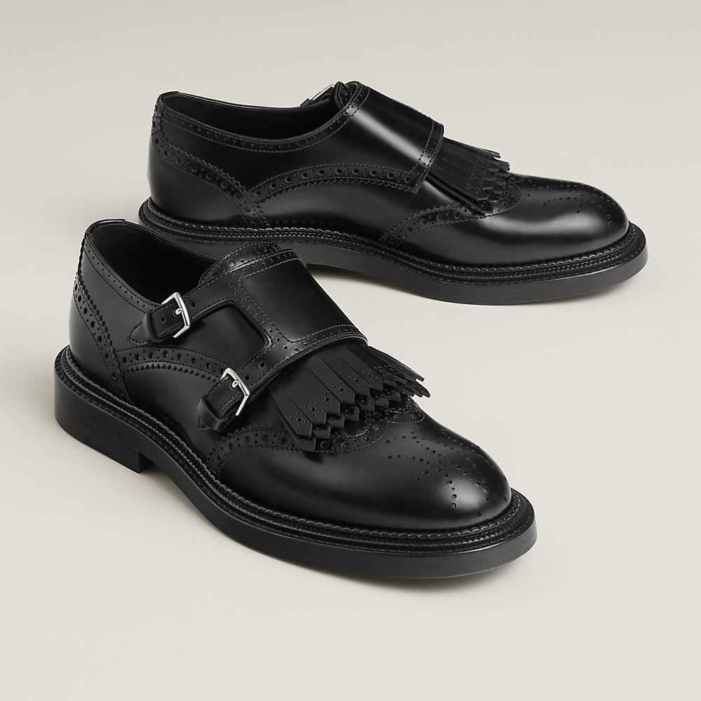 Lord derby shoe - Black | Hermès UK