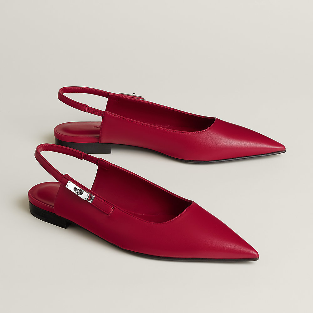 Lovely slingback - Pink | Hermès USA