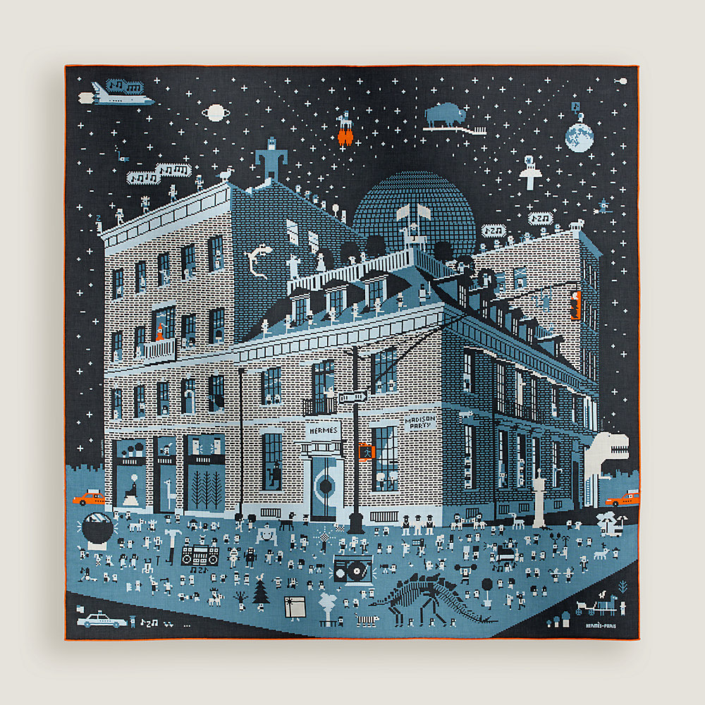 Madison Party scarf 100 | Hermès UK