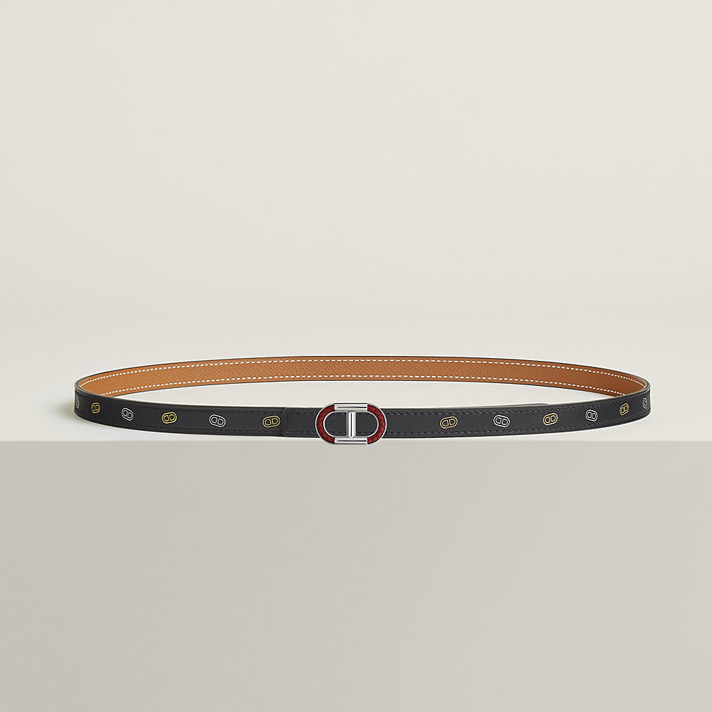 Maillon H Tresse belt buckle & Hermès sur Mer reversible leather strap ...