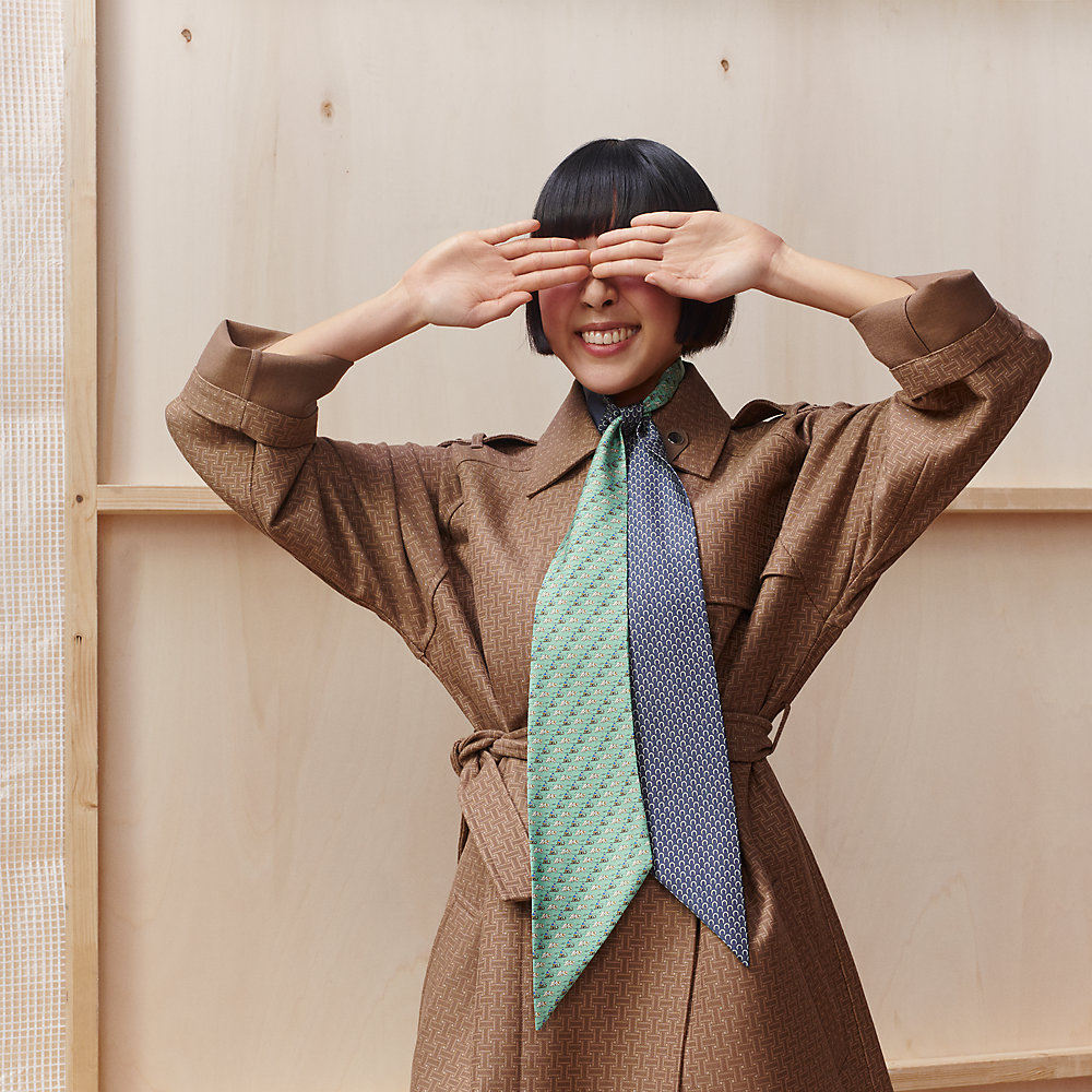 Maxi ribbon tie | Hermès UK