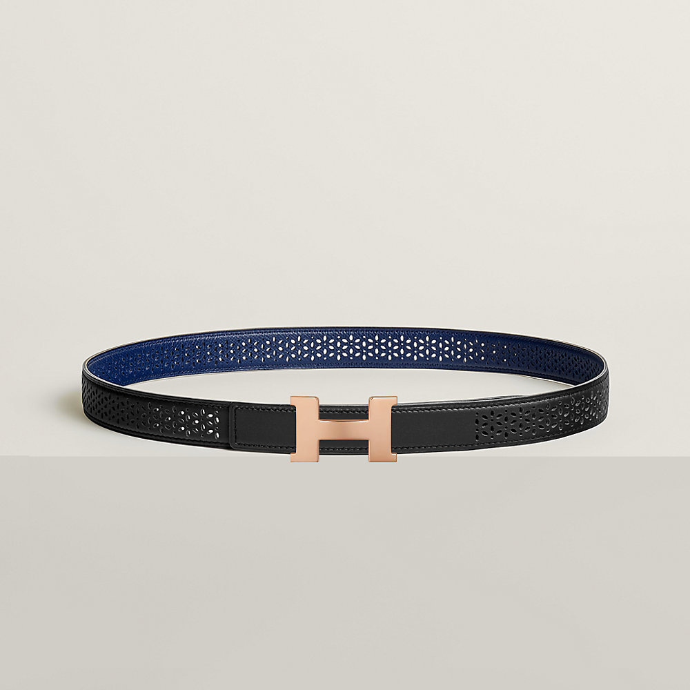 Mini Constance belt buckle & Reversible leather strap 24 mm | Hermès ...