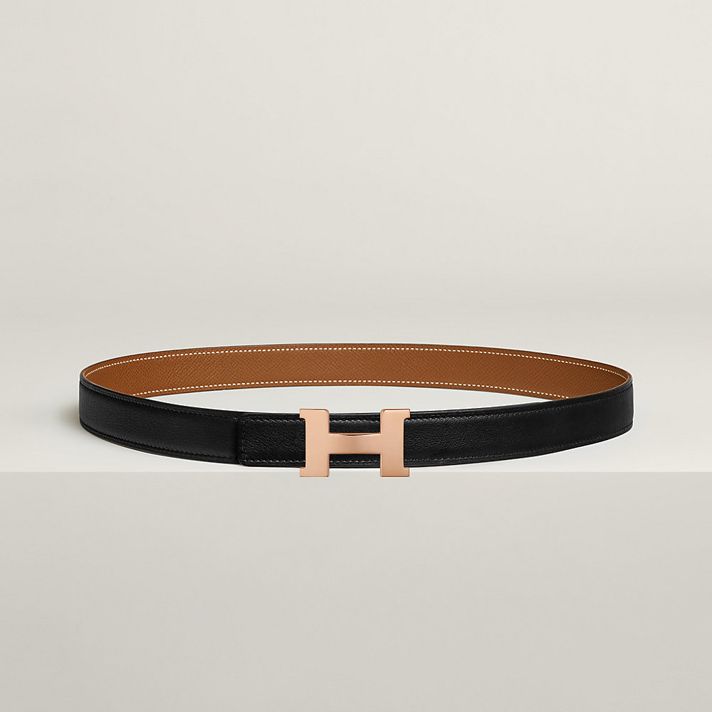 Mini Constance belt buckle & Reversible leather strap 24 mm | Hermès ...