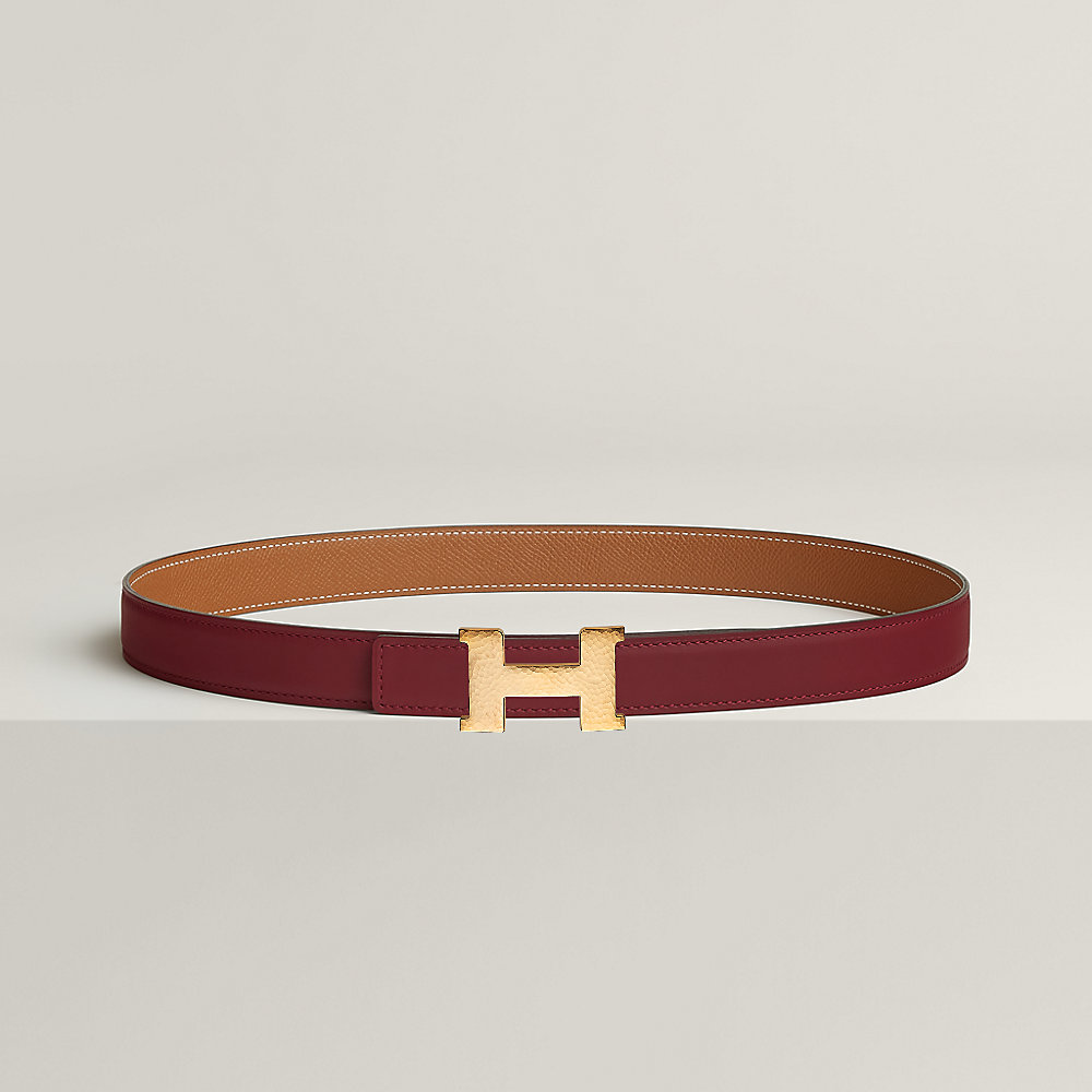 Mini Constance Martelee belt buckle & Reversible leather strap 24 mm ...