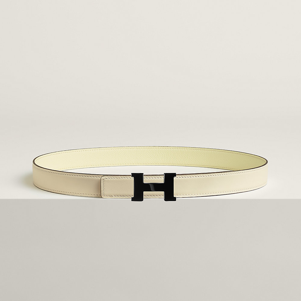 Mini Constance So Black belt buckle & Reversible leather strap 24 mm ...