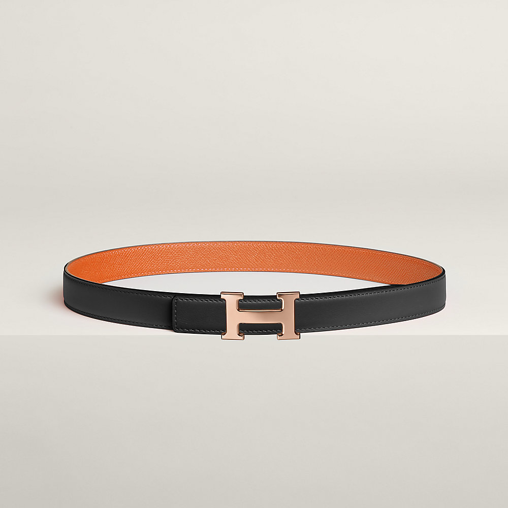Mini H belt buckle & Reversible leather strap 24 mm | Hermès Thailand