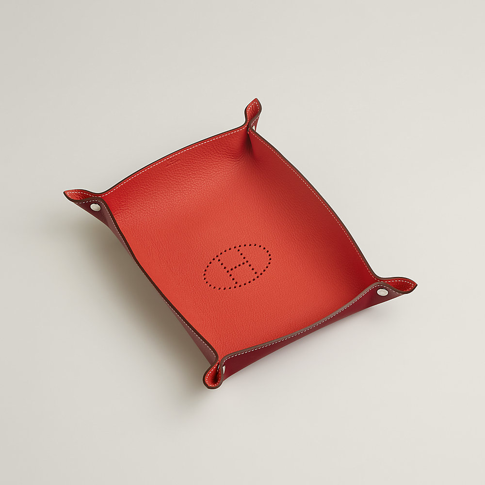 Mises et Relances Desk mail tray - Red | Hermès UK