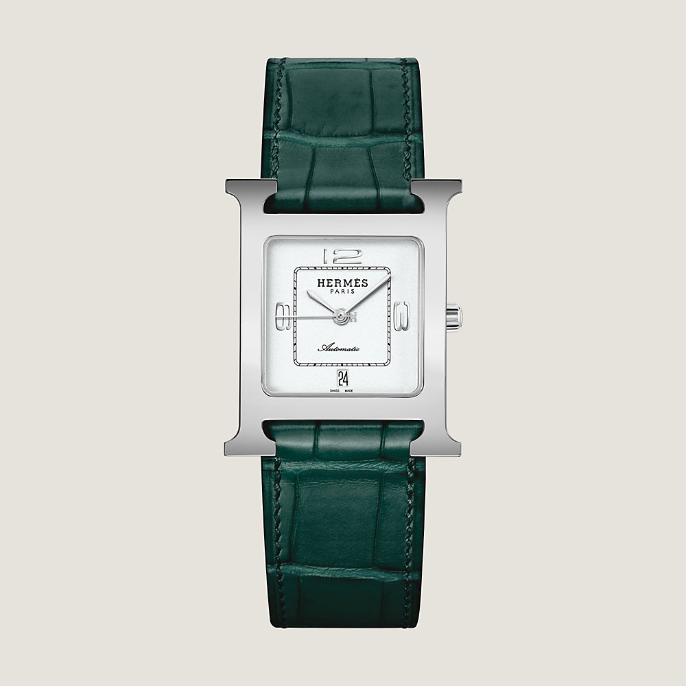 Montre Heure H Automatique, Moyen modèle, 30 mm | Hermès France