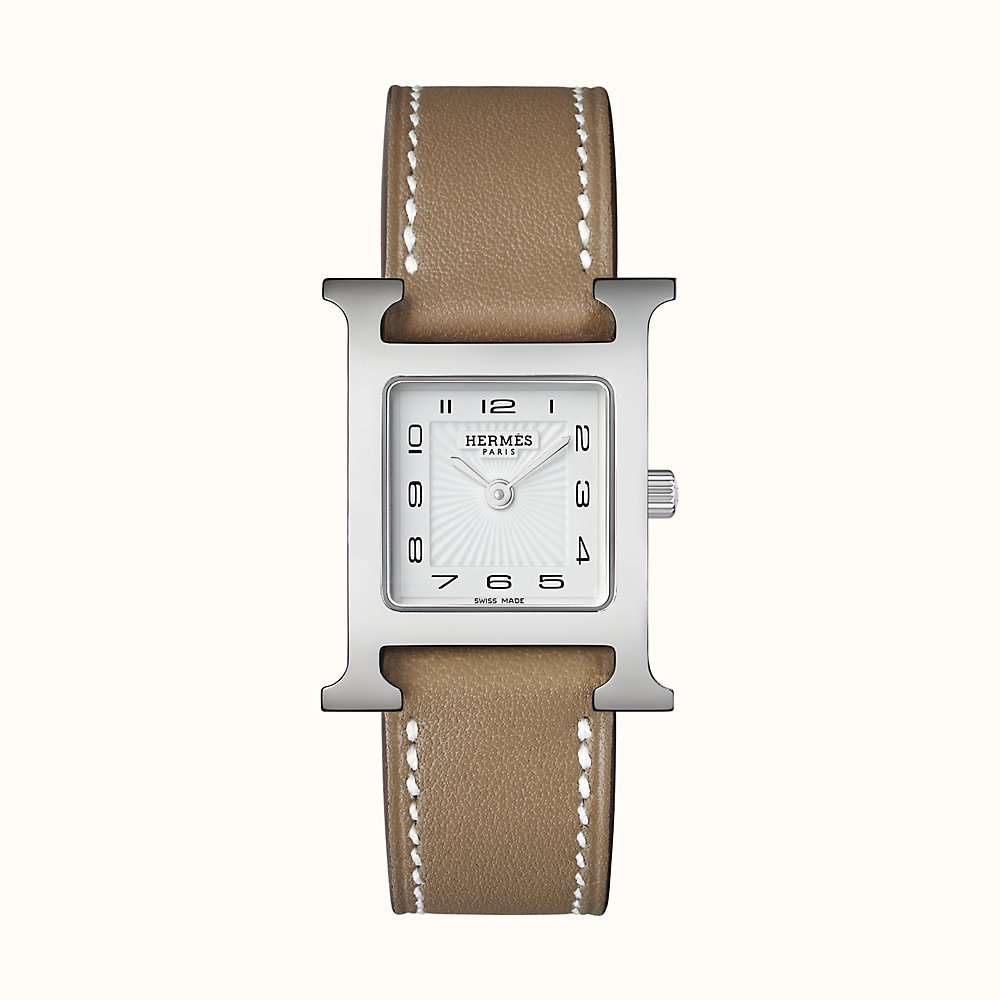 Montre Heure H, Petit modèle, 25 mm | Hermès Canada
