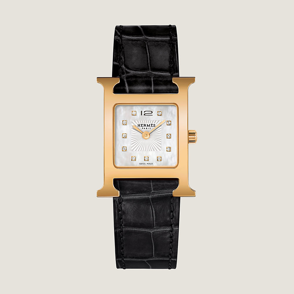 Montre Heure H, Petit modèle, 25 mm | Hermès Belgique