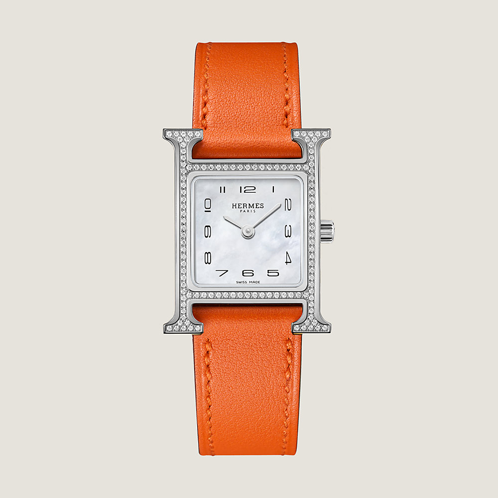 Montre Heure H, Petit modèle, 25 mm | Hermès Belgique