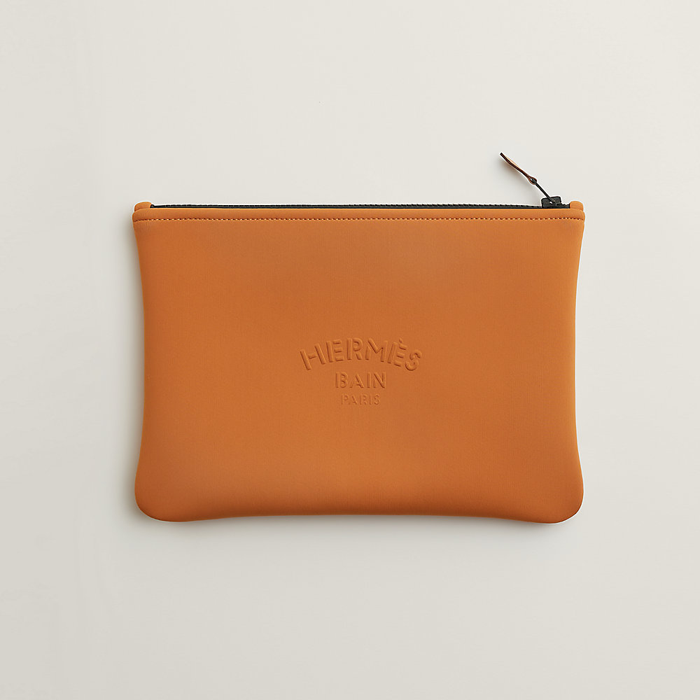 Neobain Maillon Marin case, medium model - Brown | Hermès UAE