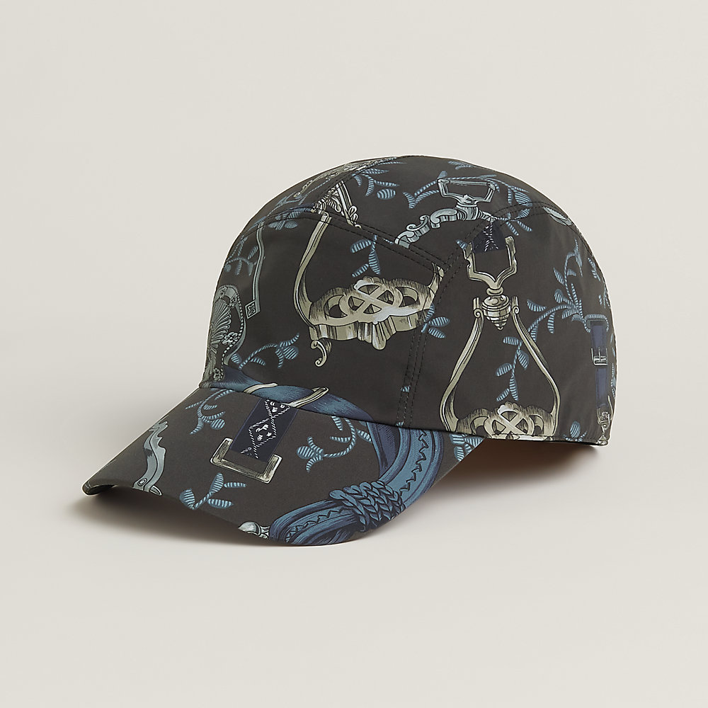 Nevada Etriers cap - Black | Hermès Canada