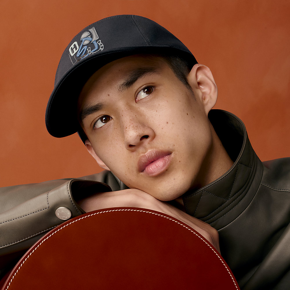 Nevada Puzzle cap - Black | Hermès UAE