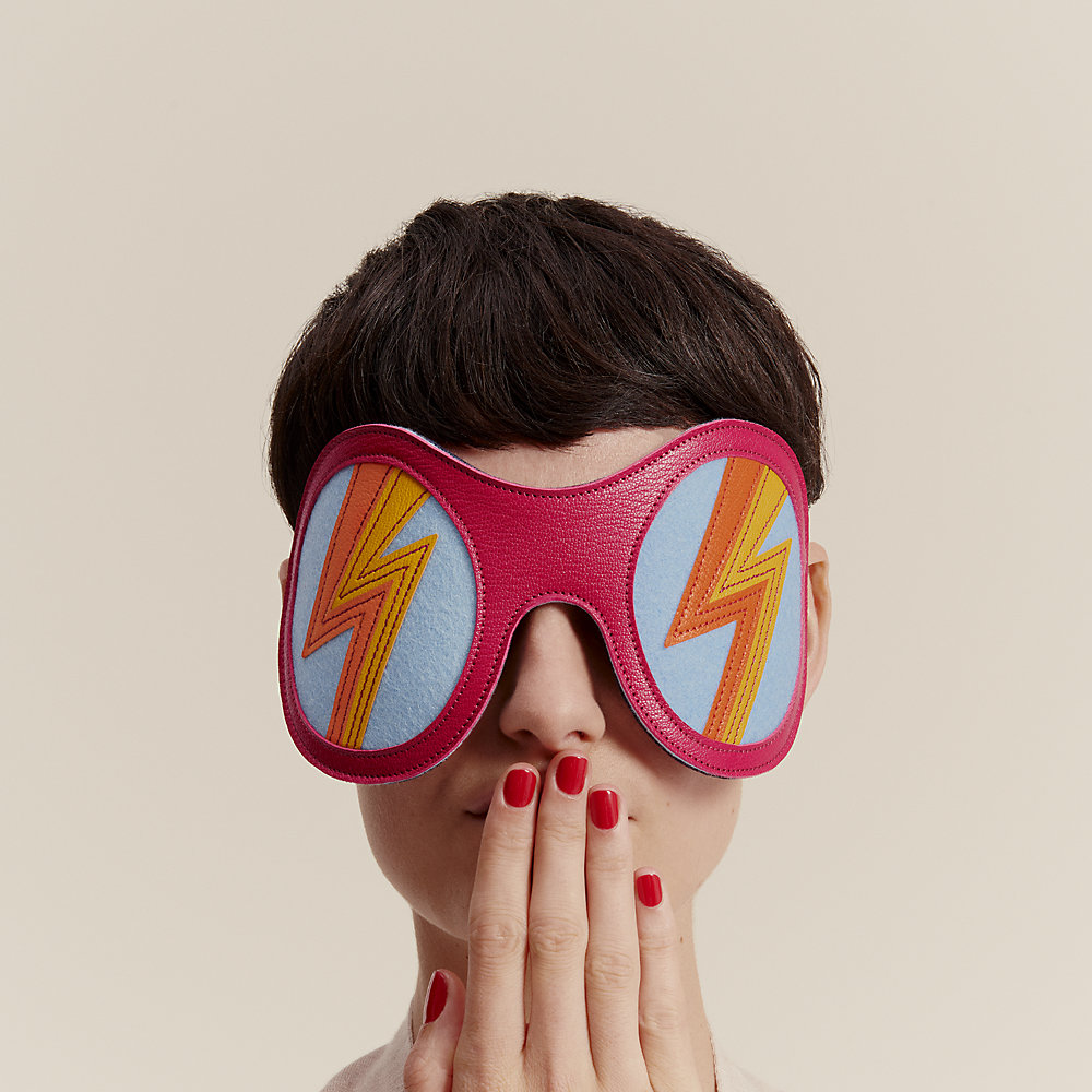 Not Sleepy round travel mask | Hermès USA