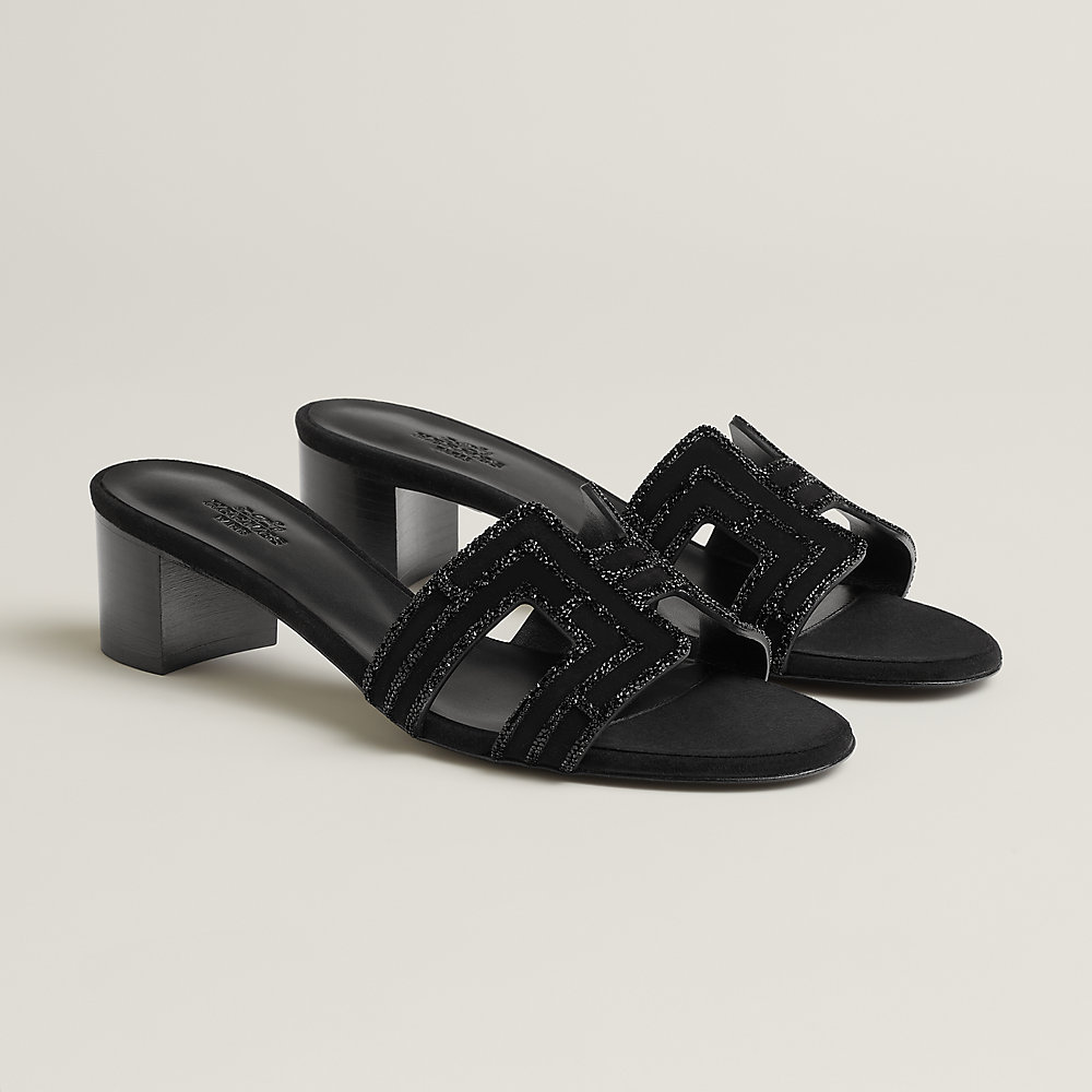 Oasis sandal - Black | Hermès UAE