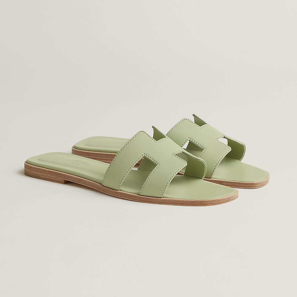 Oran sandal - Green | Hermès UK