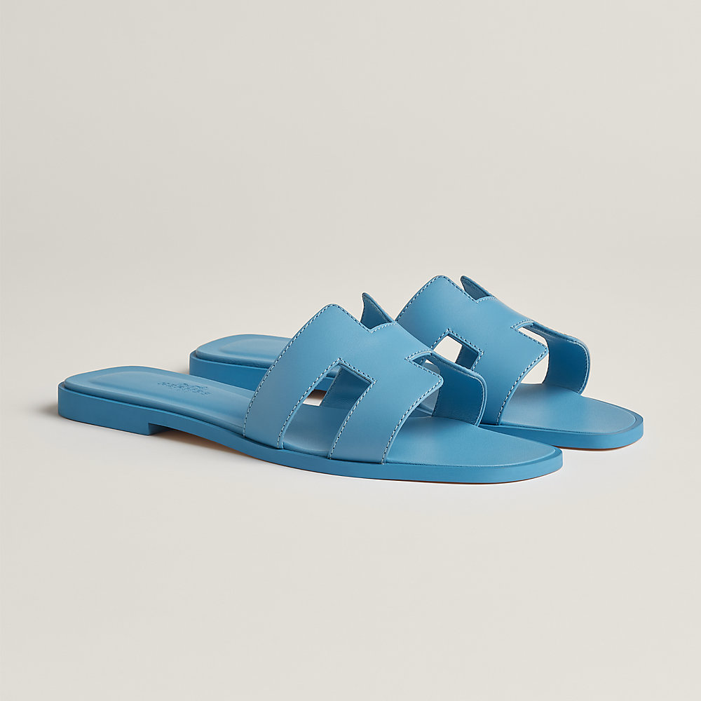 Oran sandal - Blue | Hermès Canada