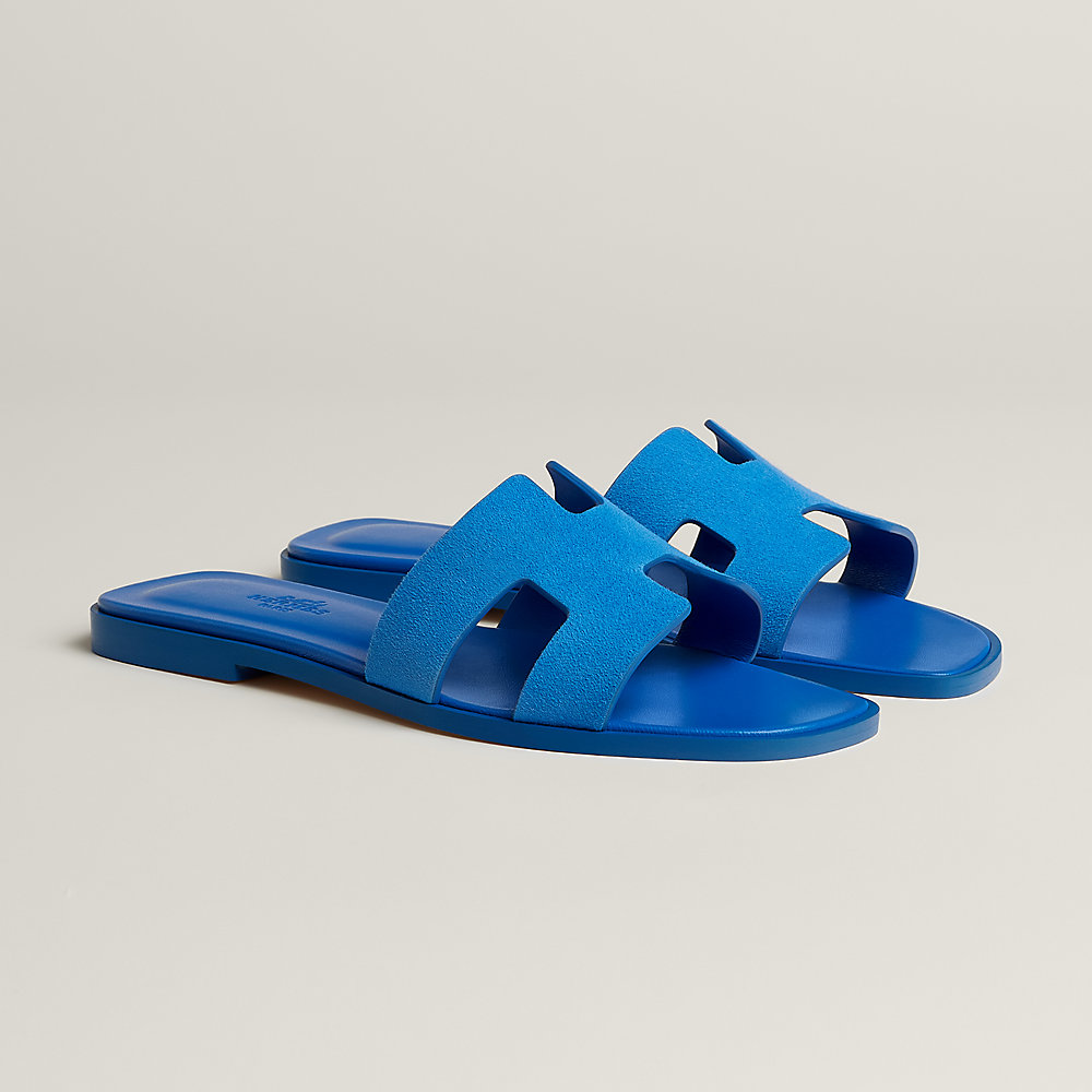 Oran sandal - Blue | Hermès Saudi Arabia