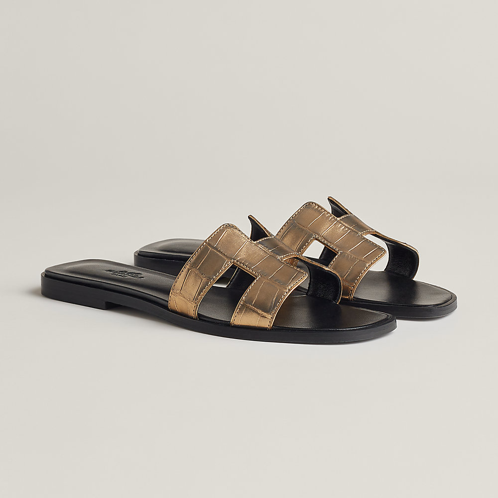 Oran sandal - Brown | Hermès Netherlands