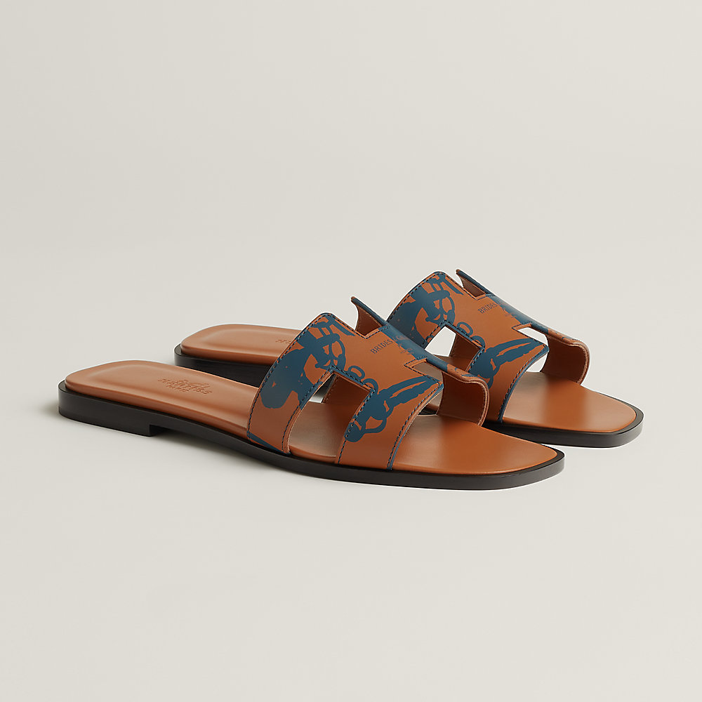 Oran sandal - Beige | Hermès Saudi Arabia