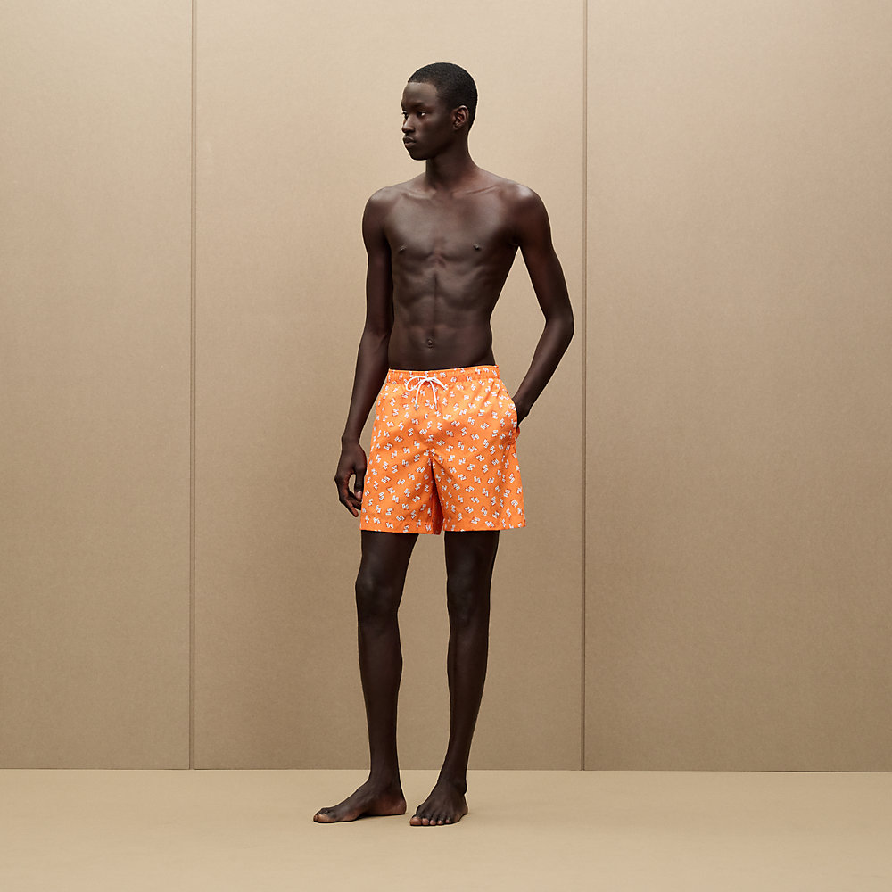 "Ouh La l'H" swim trunks | Hermès Australia
