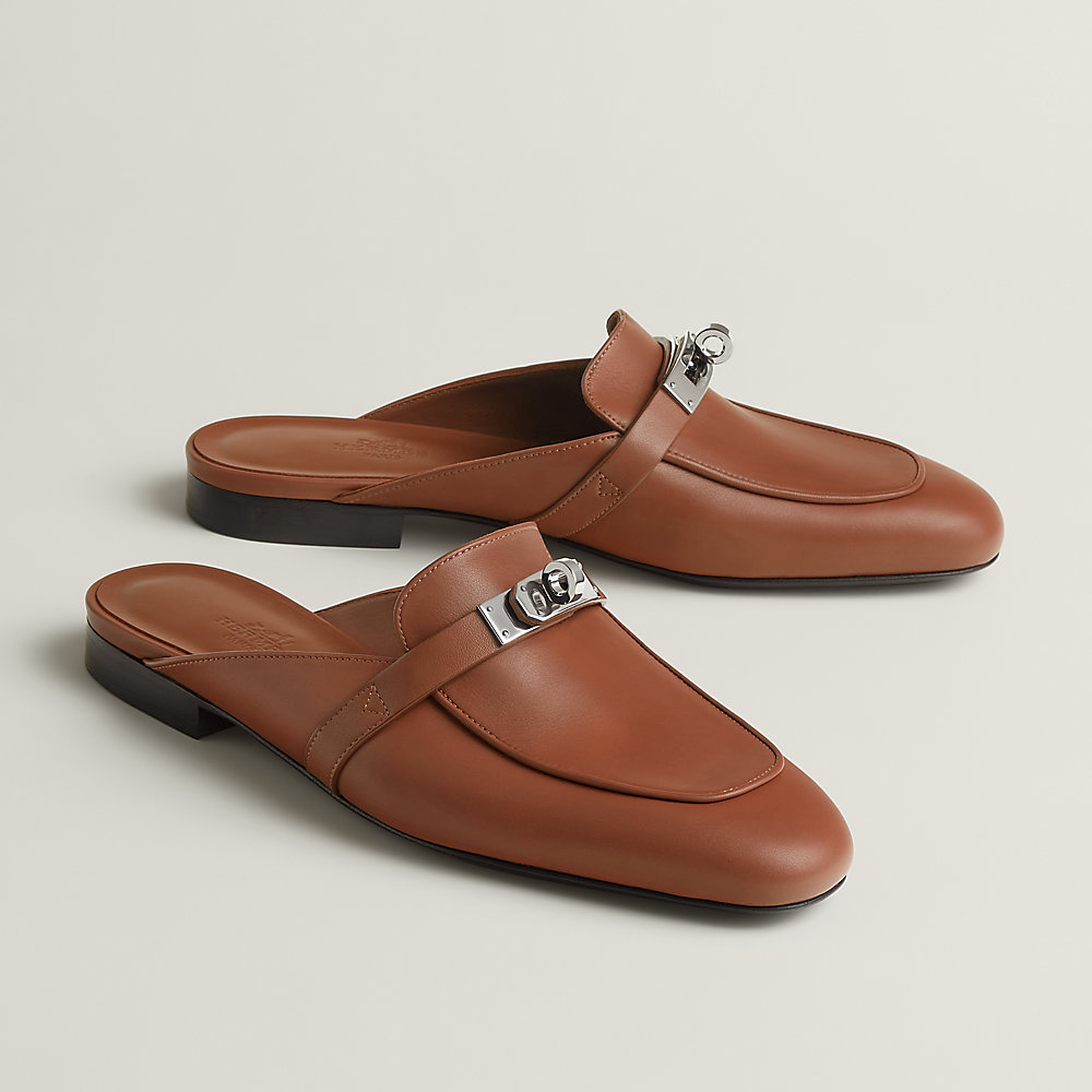Oz mule - Beige | Hermès Malaysia