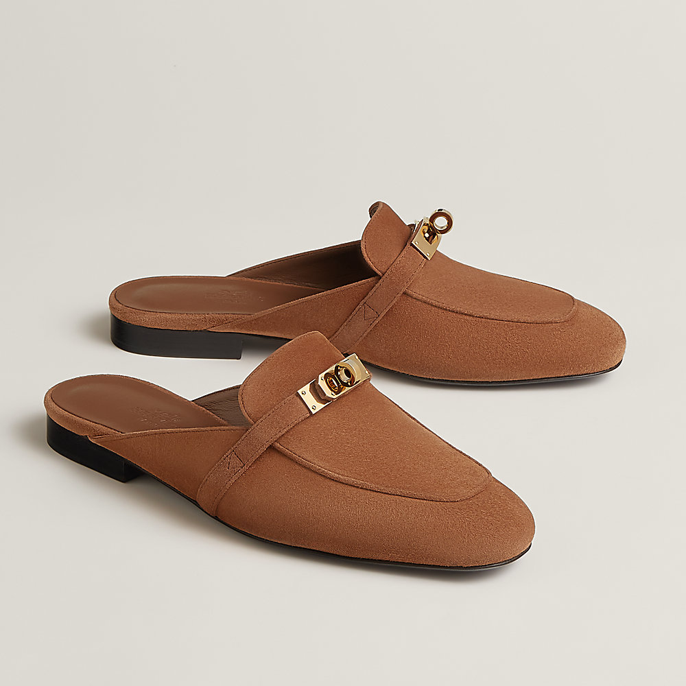 Oz mule - Brown | Hermès UK