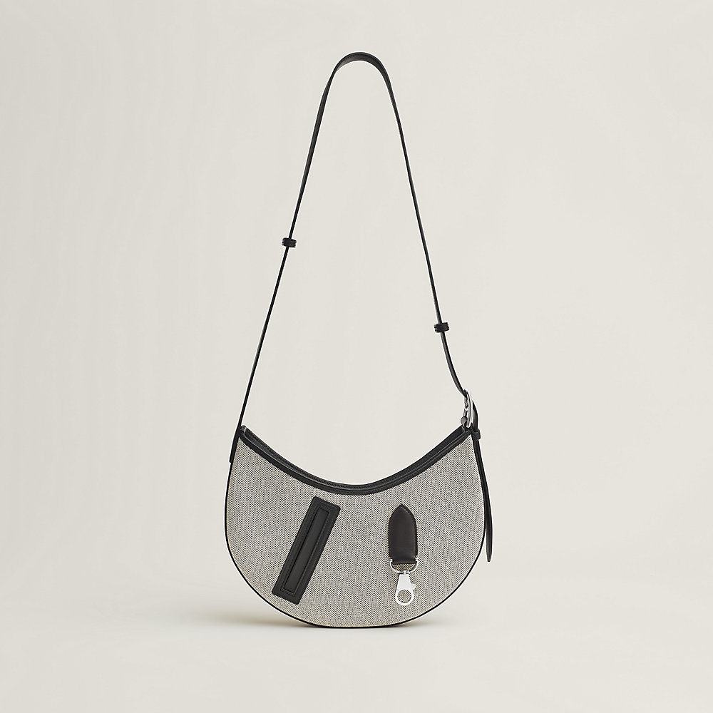 P'tit Arcon Toile & Cuir bag - Beige | Hermès UK