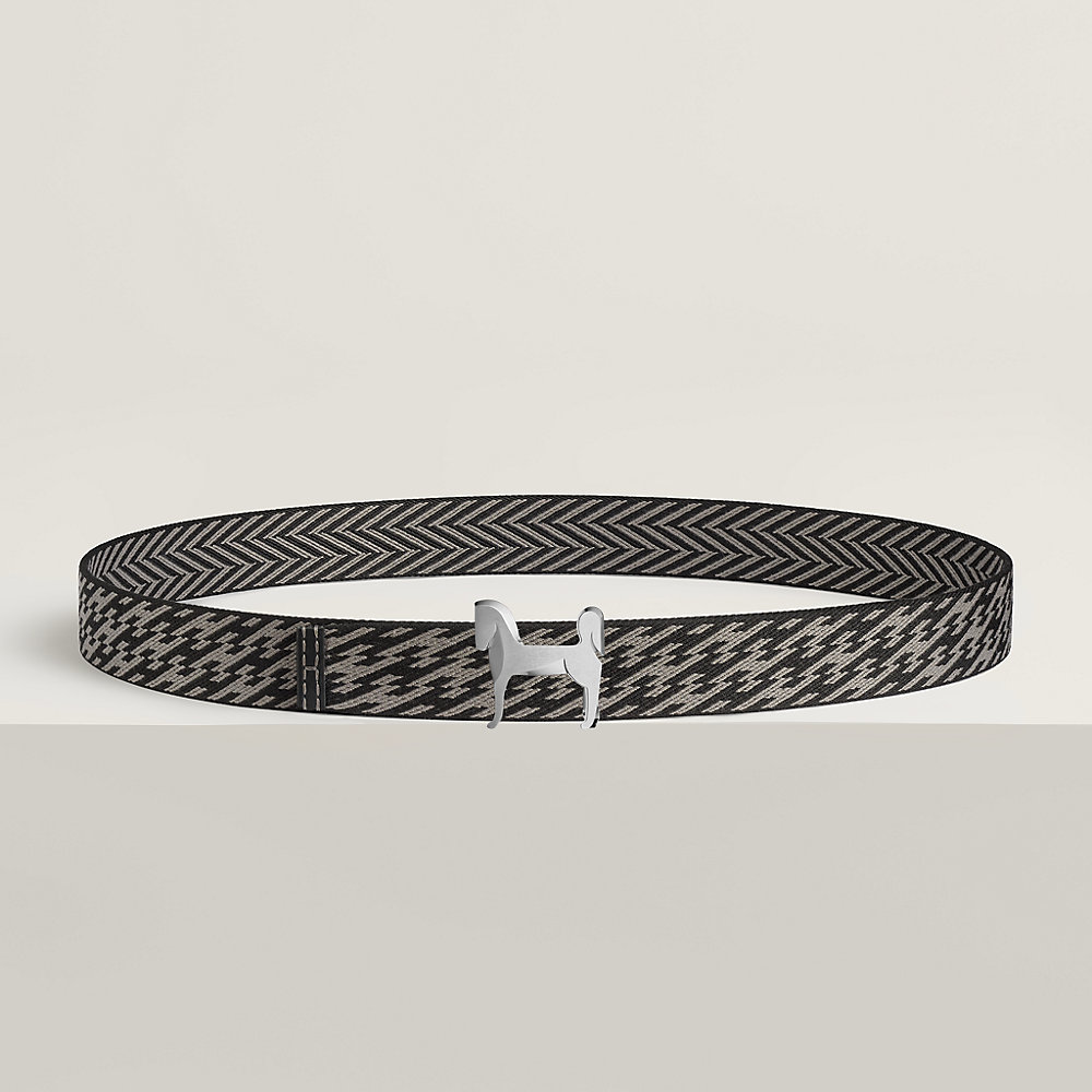 Panache belt buckle & H strap 32 mm | Hermès Canada