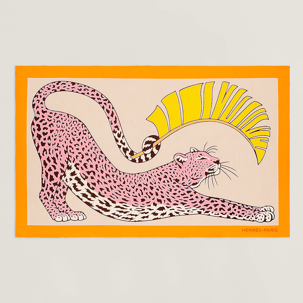 Pareo Panthère au Soleil | Hermès Italia