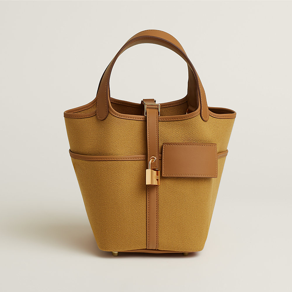 Picotin Lock 18 pocket bag - Beige | Hermès Thailand