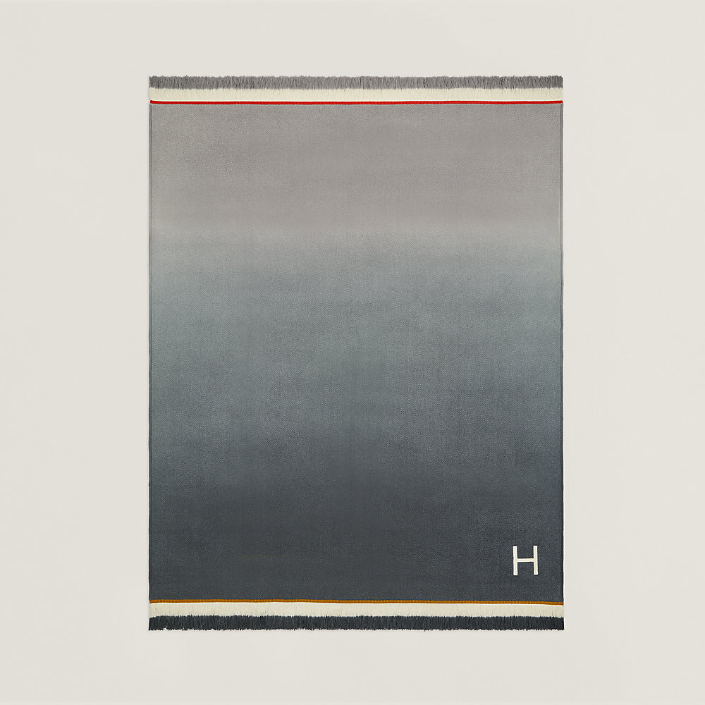 Plaid Altitude - Gris | Hermès Suisse