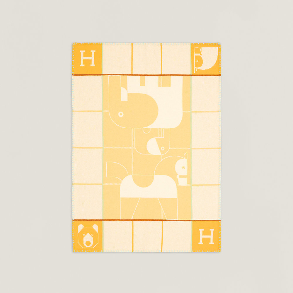 Plaid Animaux Blocks | Hermès Italia