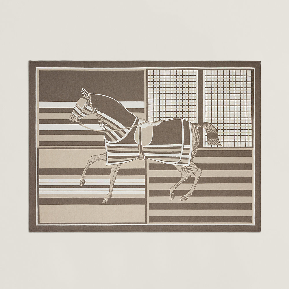 Plaid Couvertures Nouvelles - Marron | Hermès France