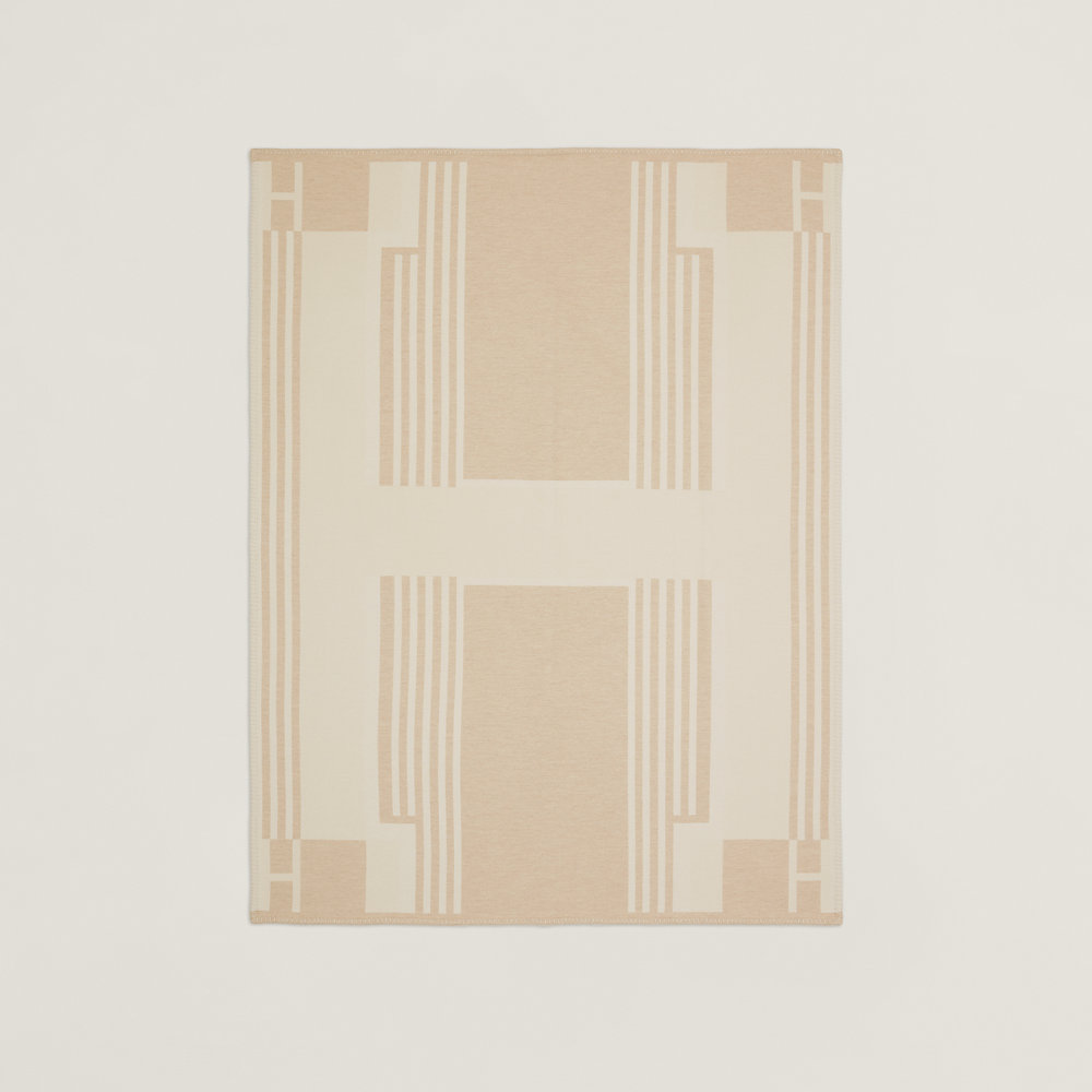 Plaid Ithaque - Beige | Hermès France
