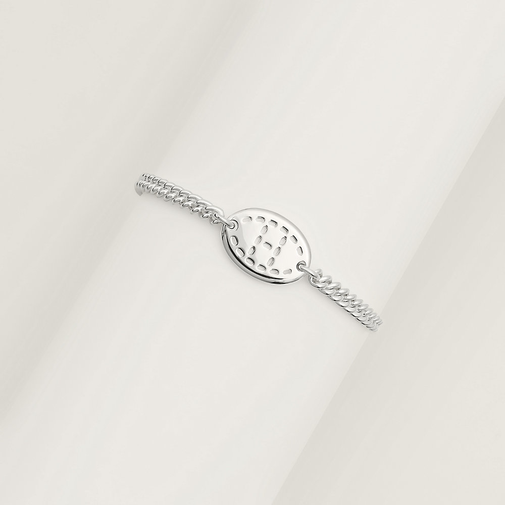 Point Sellier bracelet, large model | Hermès Belgium