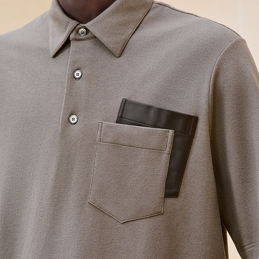 Polo shirt with pocket | Hermès USA Polo shirt with pocket | Hermès USA