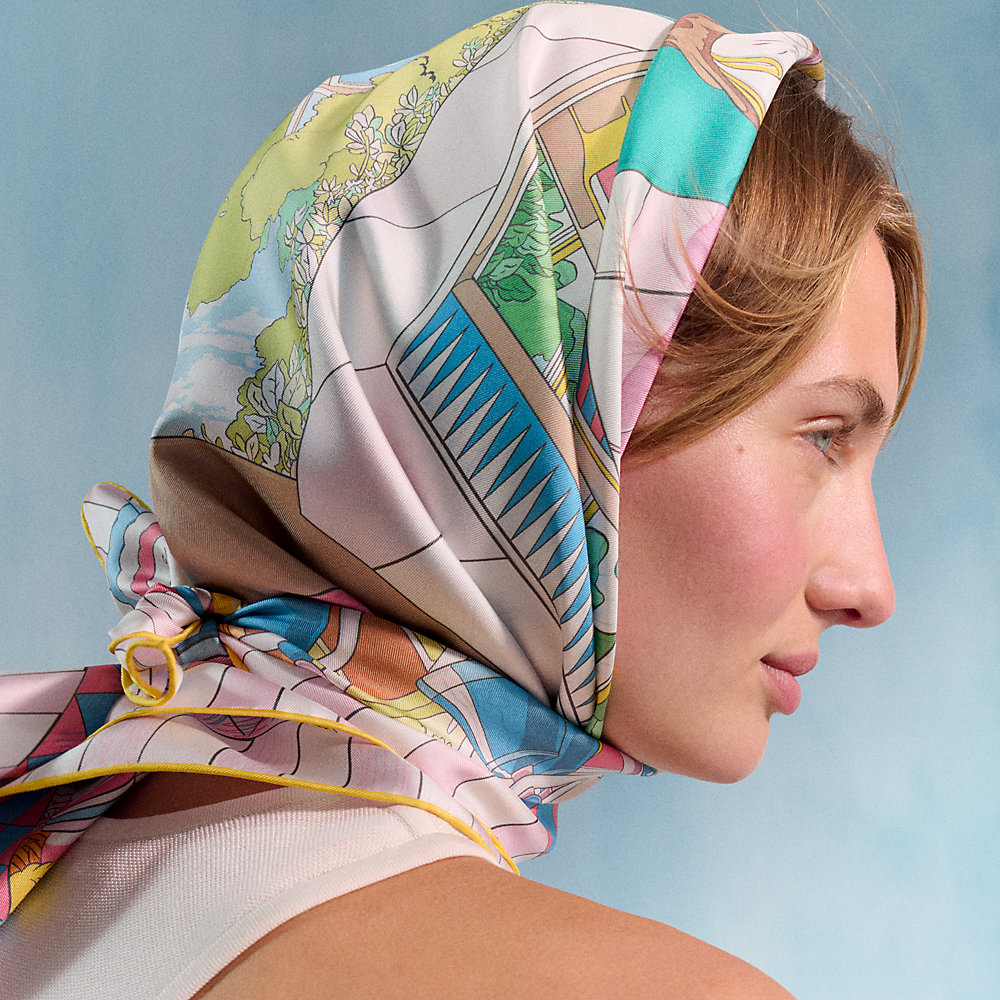 Pony Pit Stop double face scarf 90 | Hermès UK