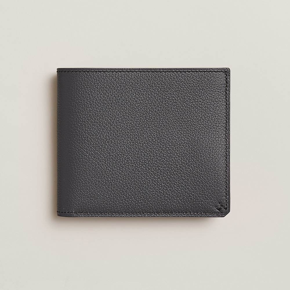 Portafoglio H Sellier Compact colorfil - Grigio | Hermès Italia