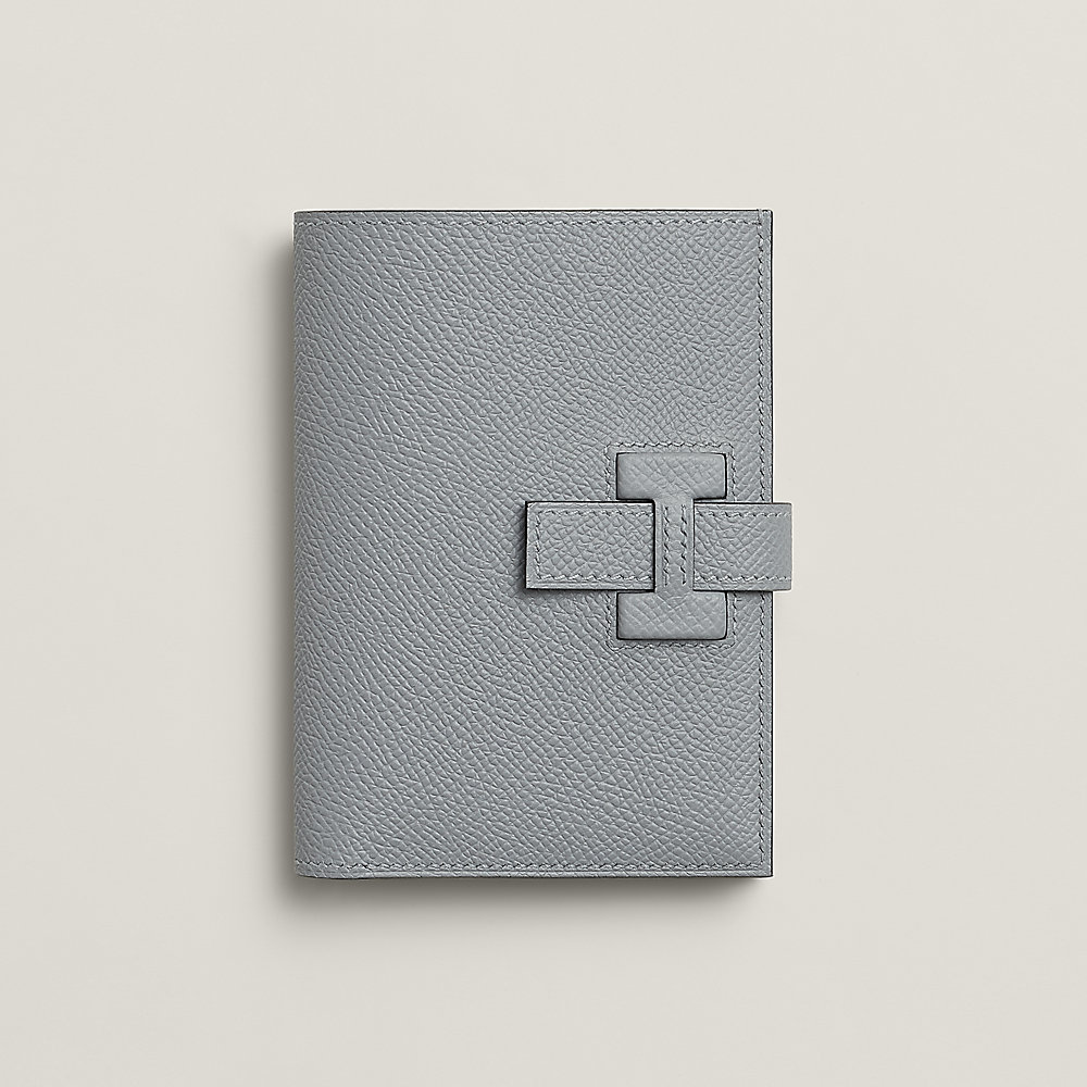 Portefeuille New H Passant Compact - Gris | Hermès Canada
