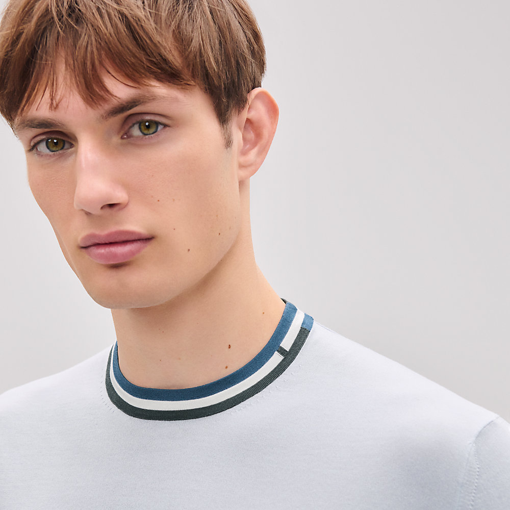 "Rayures & twist" crewneck sweater | Hermès USA