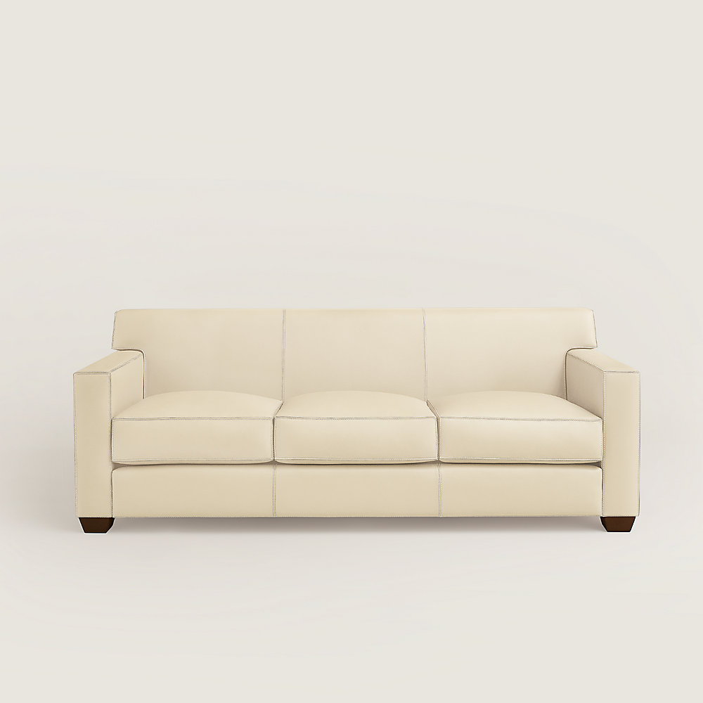 Reeditions J.-M. Frank by Hermès 3-seater sofa | Hermès UK