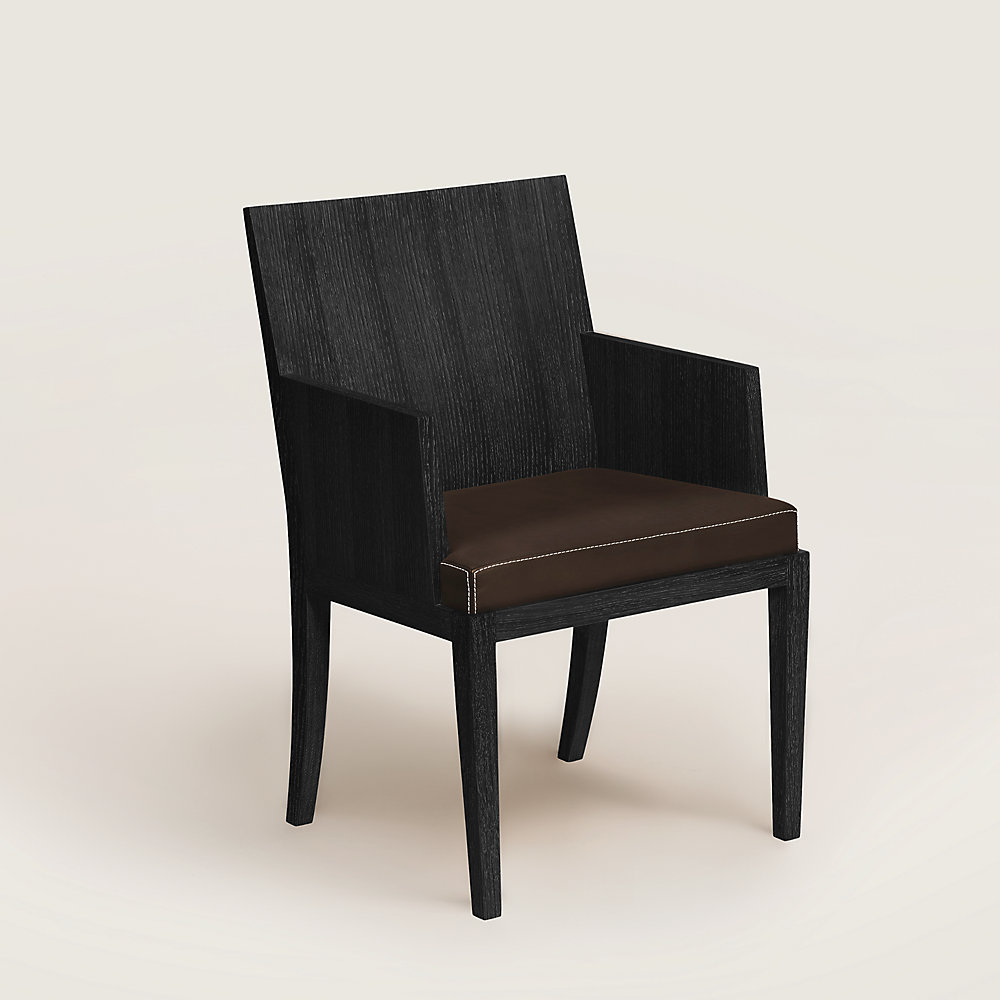 Reeditions J.-M. Frank par Hermès chair with armrests | Hermès UK