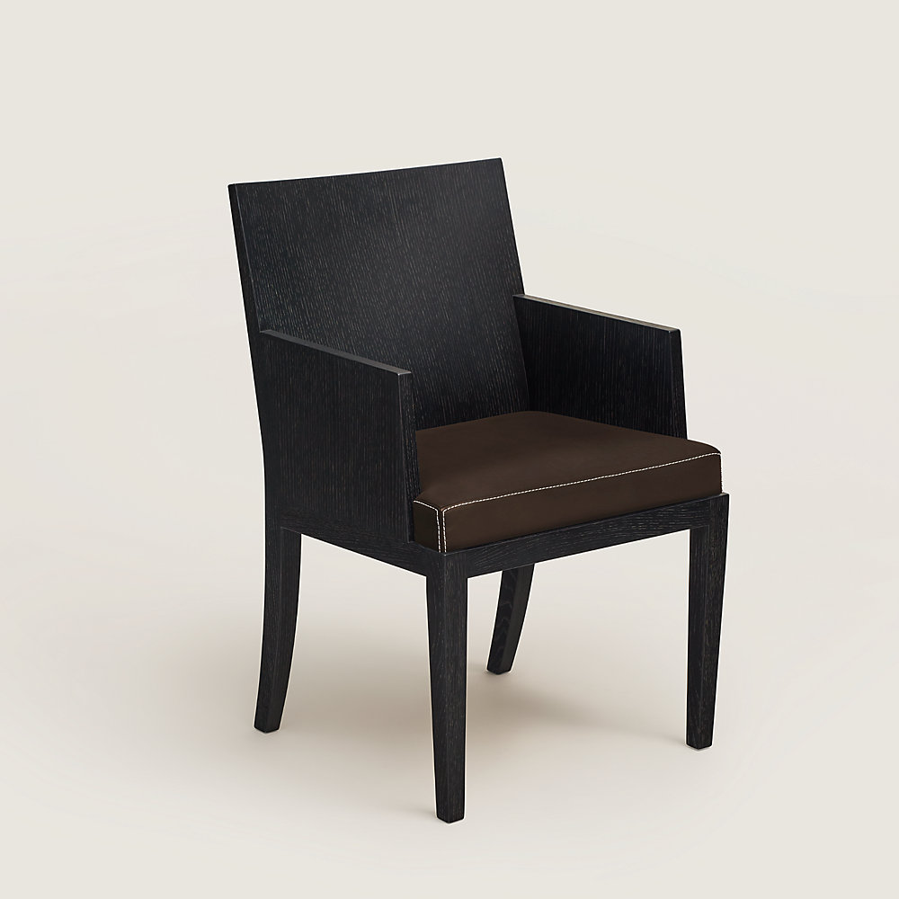 Reeditions J.-M. Frank par Hermès chair with armrests | Hermès UK