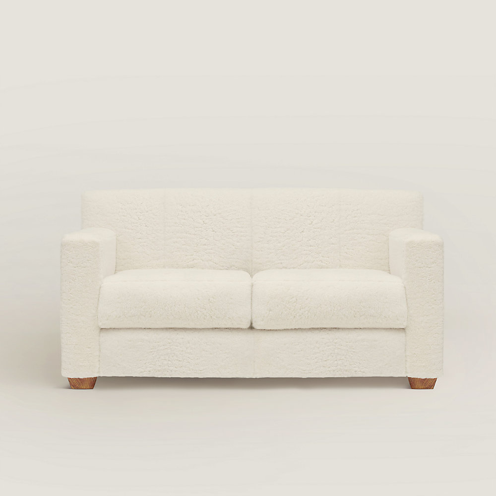 Reeditions Jean-Michel Frank par Hermès 2-seater sofa | Hermès USA