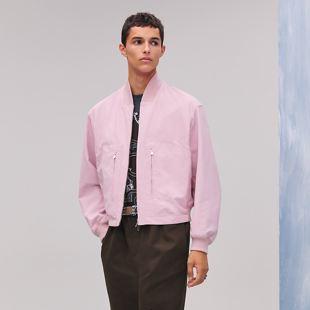 Rib-trim jacket | Hermès Thailand