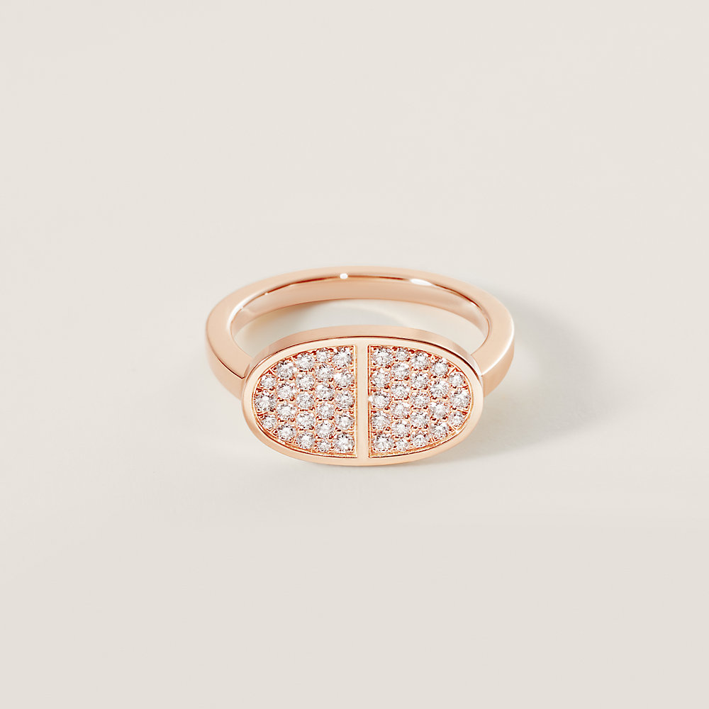 Ring Chaîne d'ancre Verso, mittleres Modell | Hermès Schweiz